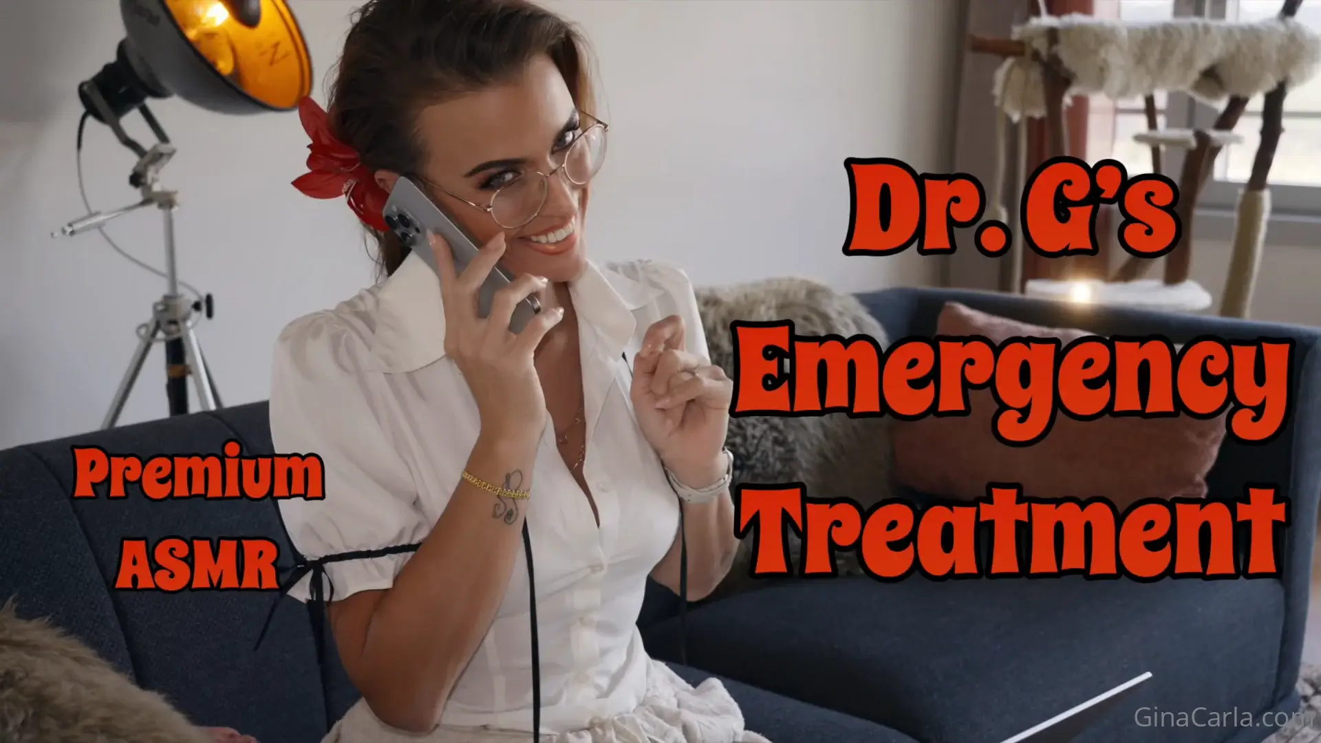 Gina Carla ASMR Dr. G's Emergency Treatment Onlyfans Leak - ASMRFree